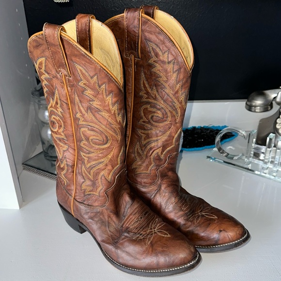 Justin Boots | Shoes | Justin Mens Elmer 3 Western Boots | Poshmark